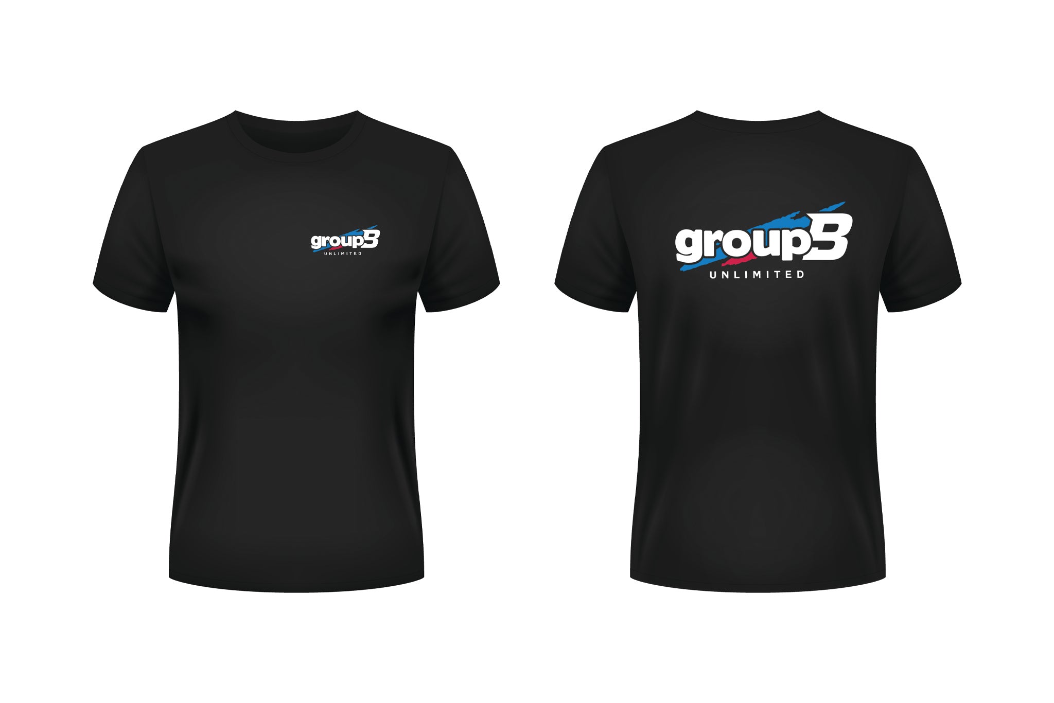 Group B Logo T-Shirt – Group B Unlimited